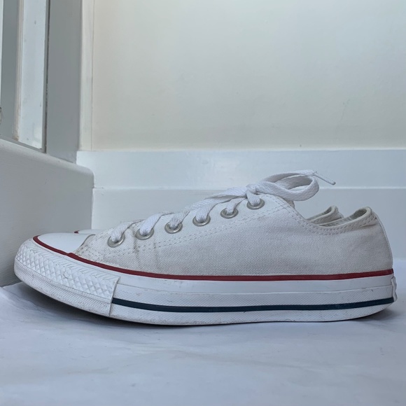Converse | Shoes | Converse All Star Chuck Taylor Low Top Optic White ...